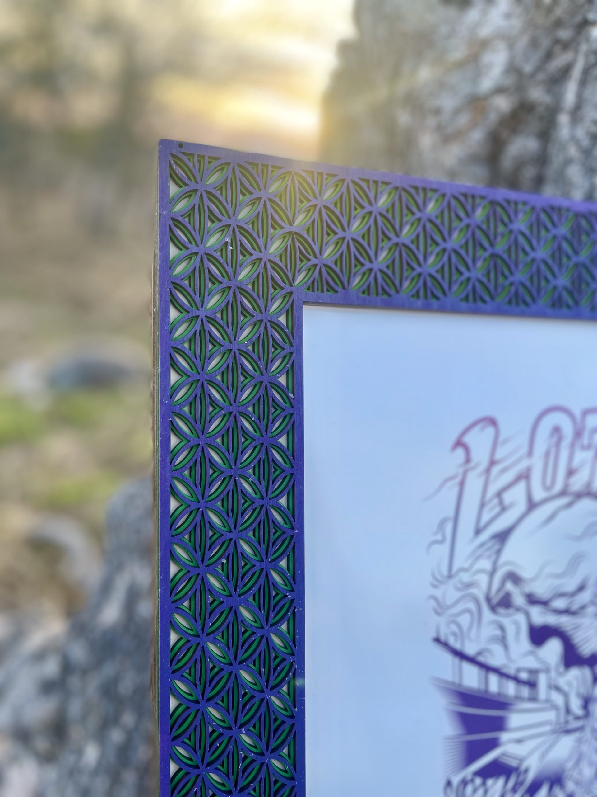 #11 frame design color matched to your poster